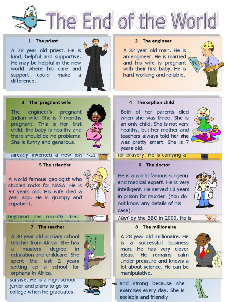 End-of-World Role Play Exercise | PDF