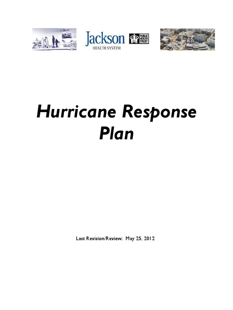 Hurricane Response Plan 12 | PDF | Emergency Management | Storms