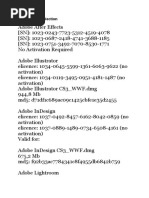 Serial Number Macromedia All | PDF | Editing Software | Software Industry