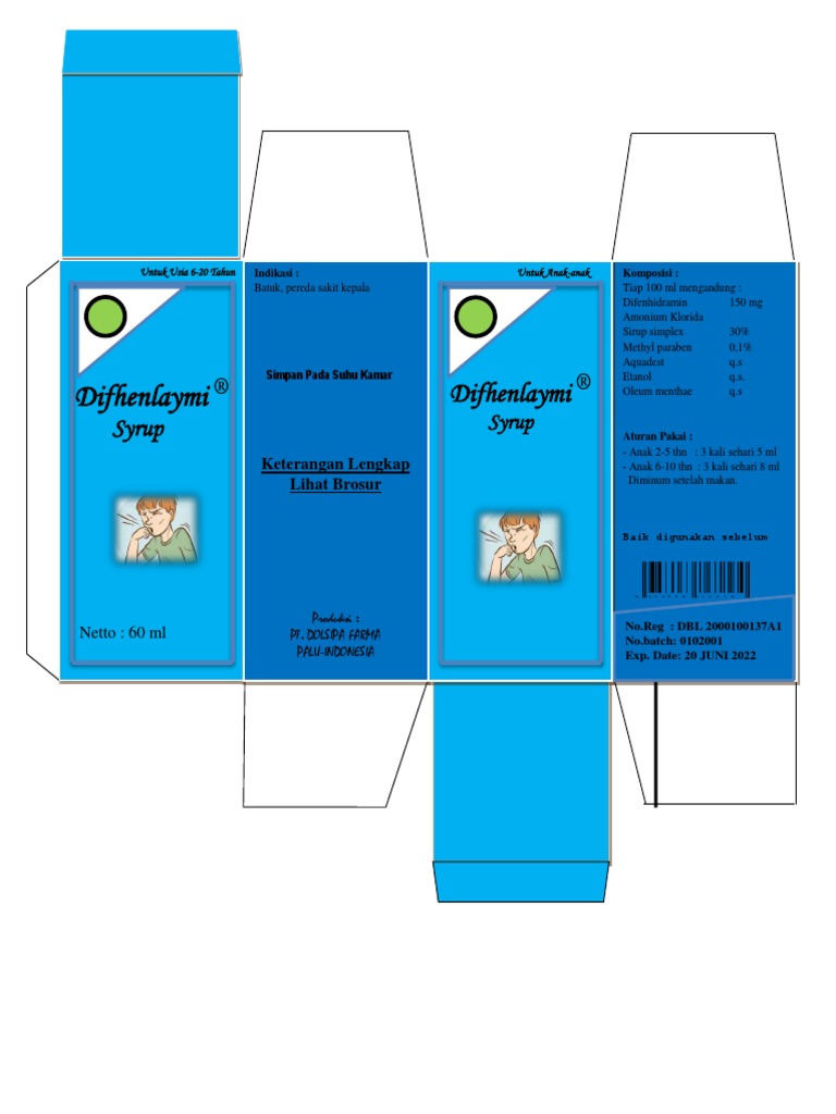 Desain Kotak Obat | PDF