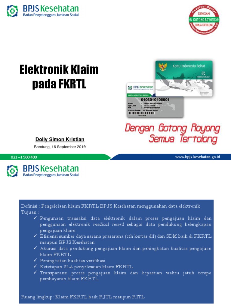 E-Klaim FKRTL BPJS: Efisiensi & Akurasi | PDF