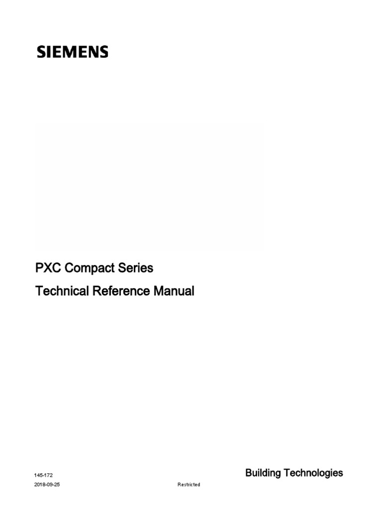 PXC Compact Technical Reference PDF | PDF