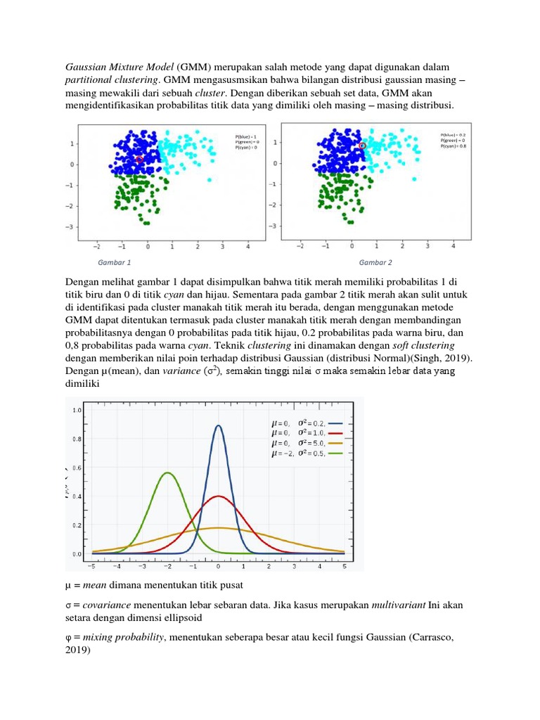 Gaussian Mixture Model | PDF