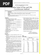 AOCS Official Method Ja 4-46 Acetone Insoluble Matter | PDF