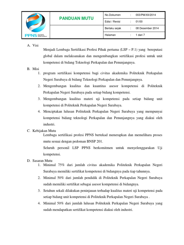 Profil Lsp Pdf