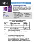 Bizmanualz Accounting Policies and Procedures Sample | PDF | Debits And Credits | Credit Card