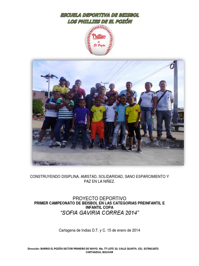 Proyecto Deportivo | PDF | Juegos de pelota | Deportes de equipo