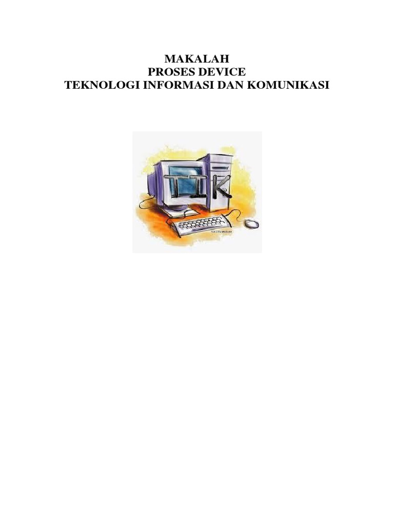 Makalah TIK - Proses Device | PDF
