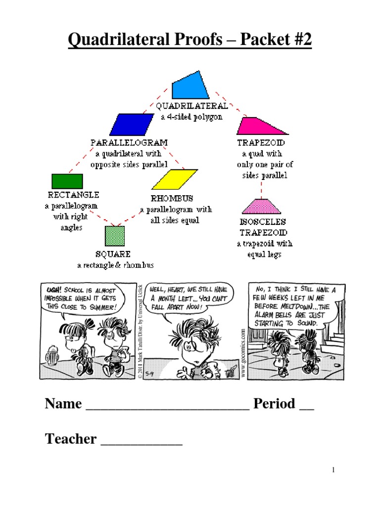 Quad Proofs 2014 | PDF | Elementary Geometry | Euclid
