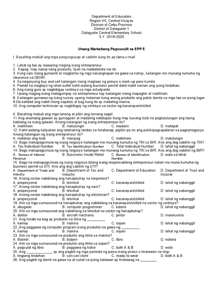 Epp 5 | PDF