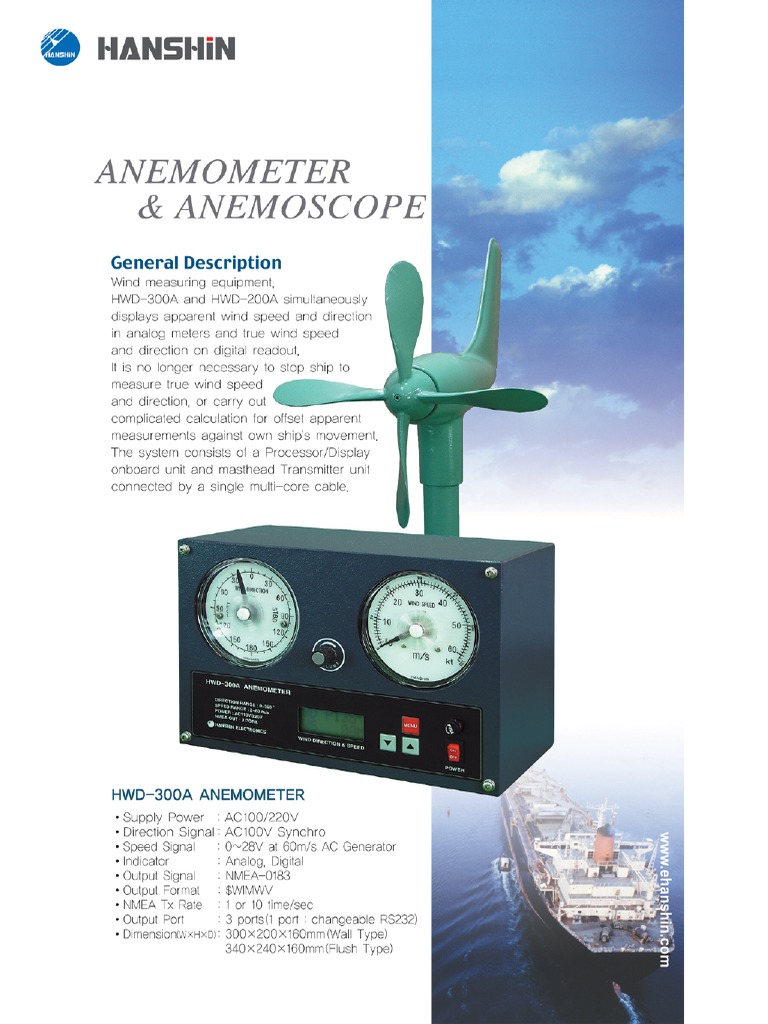 Catalog Anemometer PDF | PDF