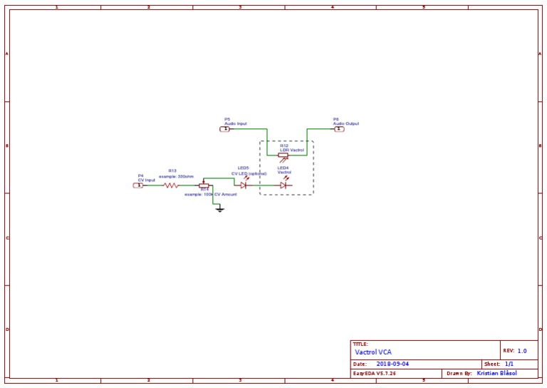Schematic Vactrol PDF | PDF
