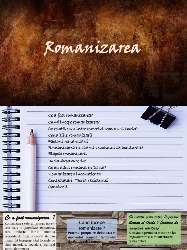 ROMANIZAREA | PDF