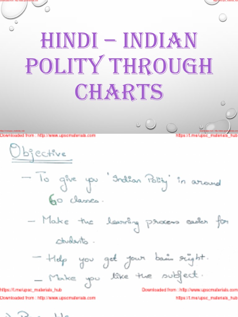 Indian Polity through Charts by Mohini Jain