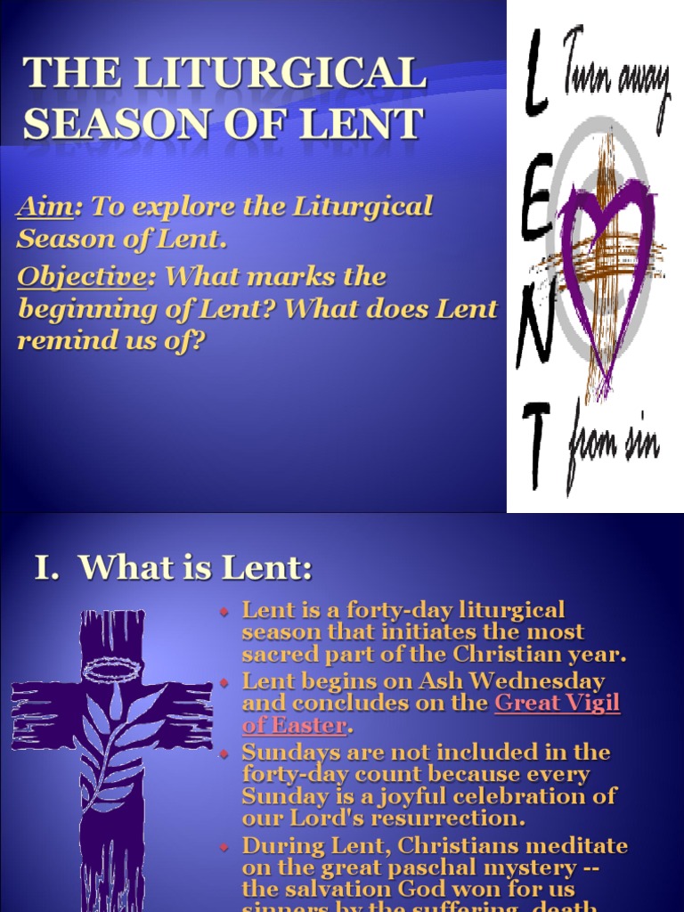 Understanding the Lenten Season | PDF