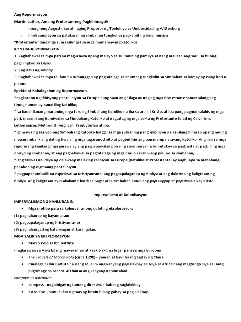 Ap8 Q3 Handouts | PDF