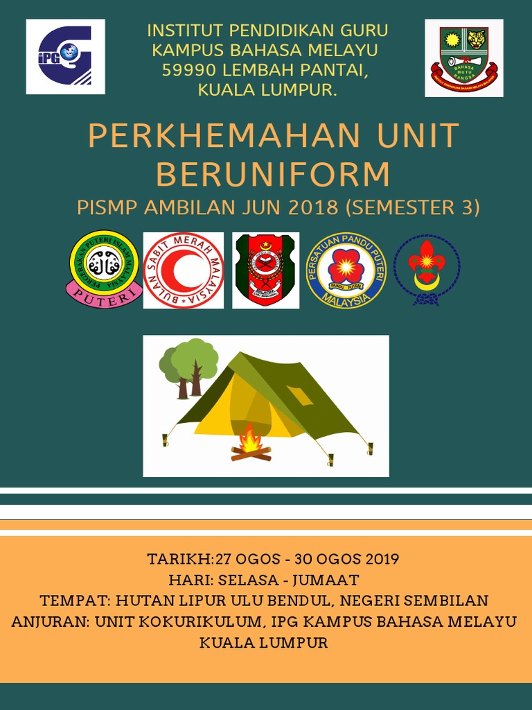 Perkhemahan Unit Beruniform | PDF