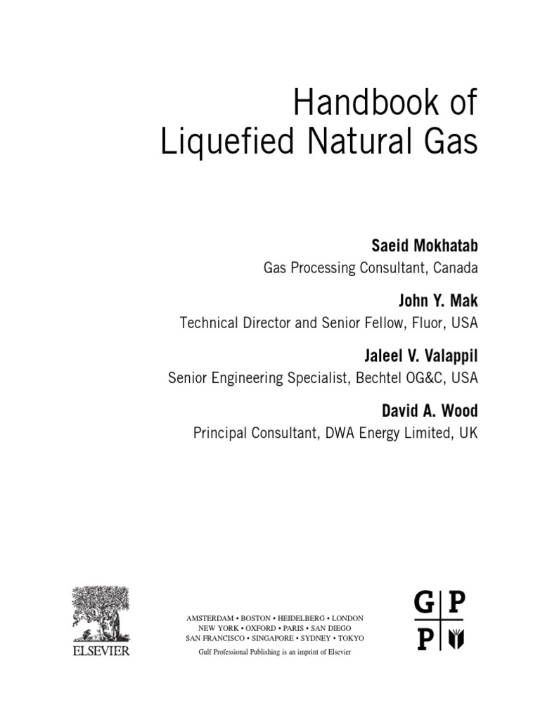 Front Matter - 2014 - Handbook of Liquefied Natural Gas PDF | PDF