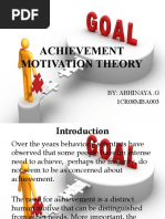 Atkinson's Achievement Motivation Theory | PDF | Motivation | Motivational