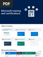 List of Microsoft Certification | PDF | Microsoft | Microsoft Azure
