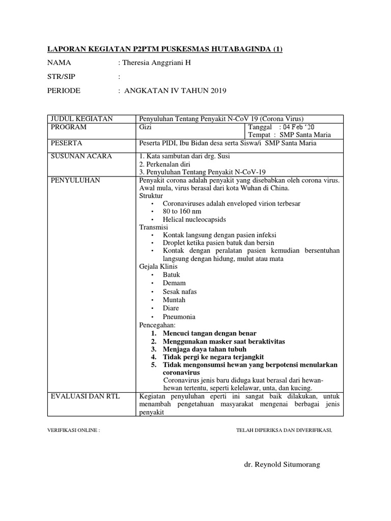 Borang Internship | PDF