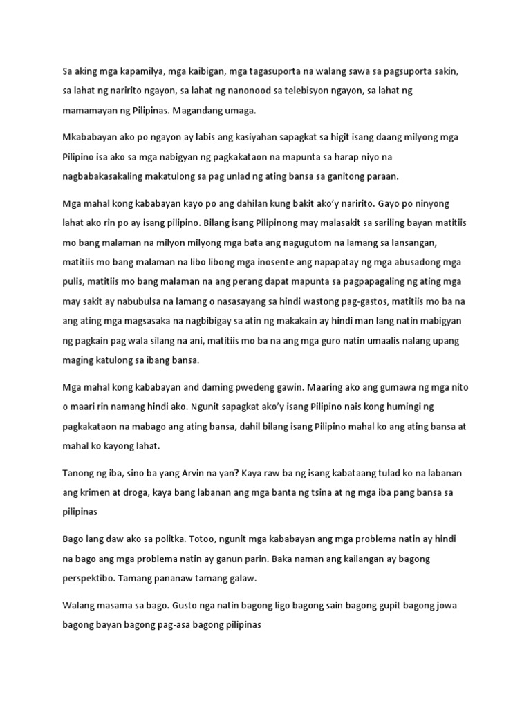 Magandang Umaga Mga Kababayan | PDF