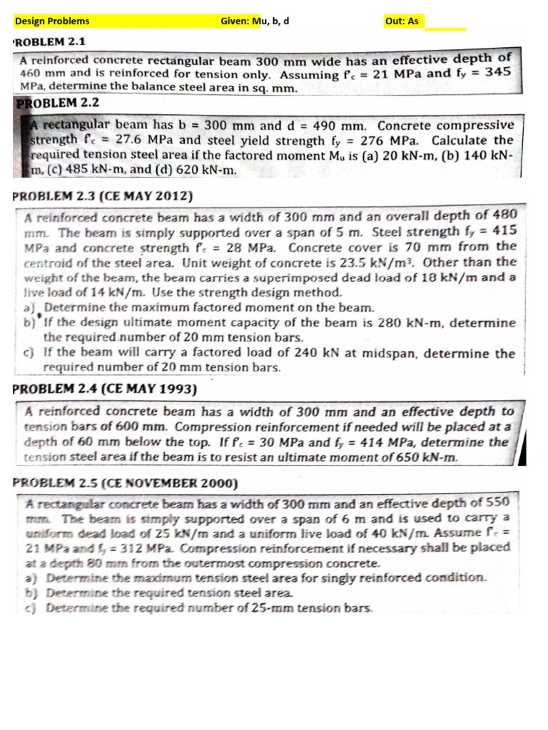 Lecture 4 SRB Design Problems | PDF