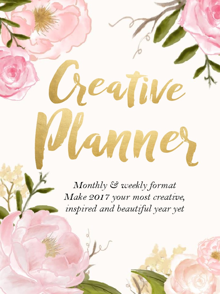 2017 Free Creative Planner - Whim Magazine PDF | PDF