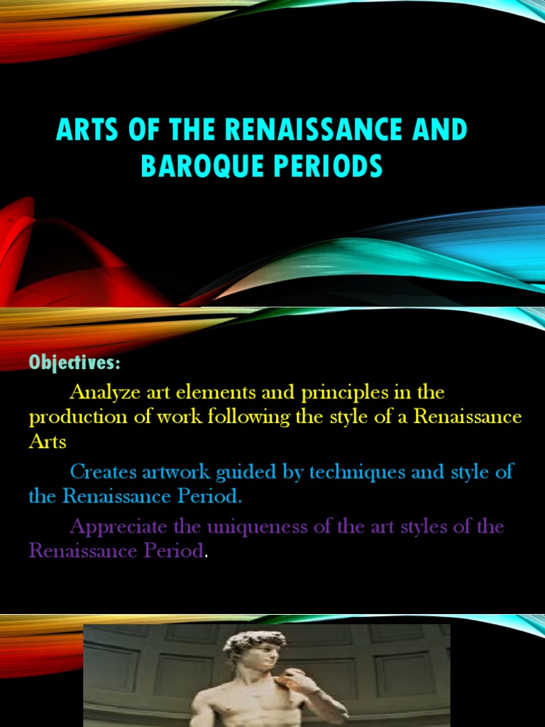 Renaissance and Baroque Art Overview | PDF
