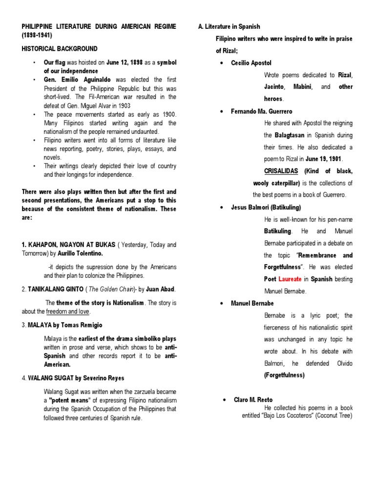 PHILIPPINE-LITERature Edited | PDF