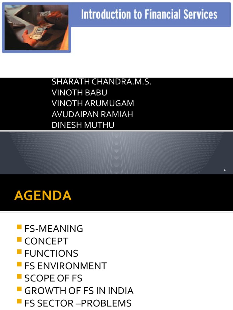 Overview of Financial Services in India | PDF | Banks | Loans