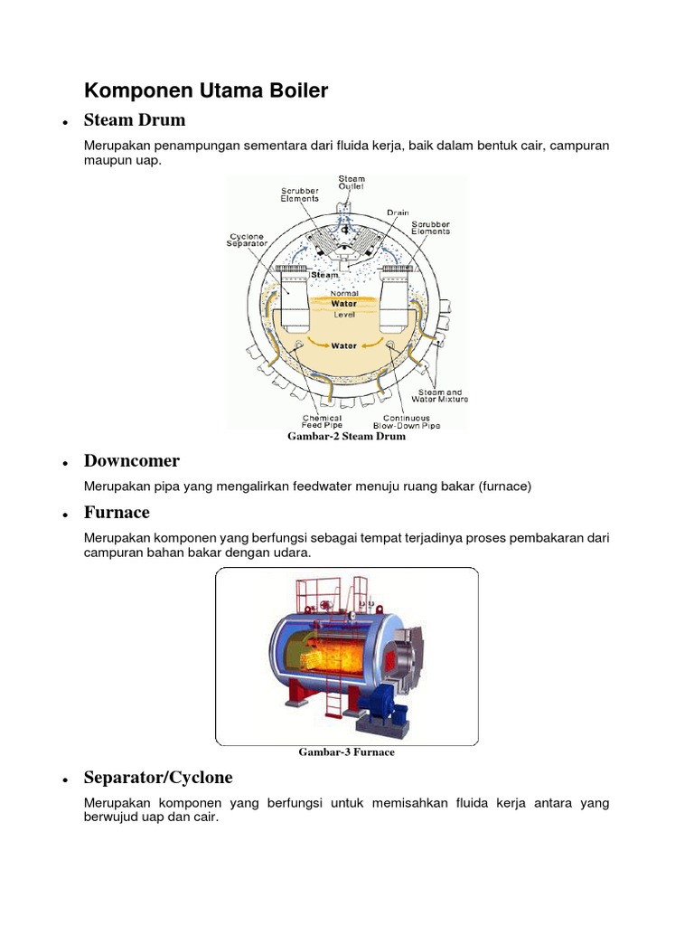 Kerja Boiler Pada Pabrik Gula | PDF