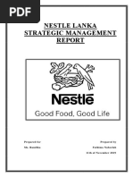 Nestle Case Study | PDF | Nestlé | Strategic Management