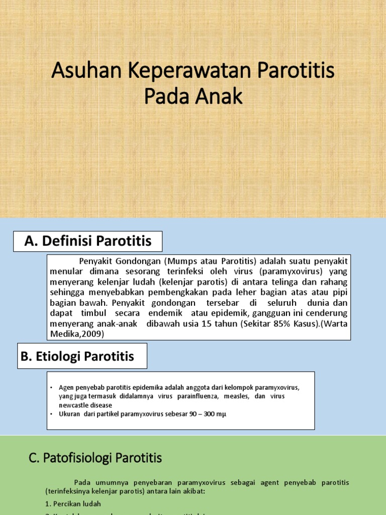 Parotitis | PDF