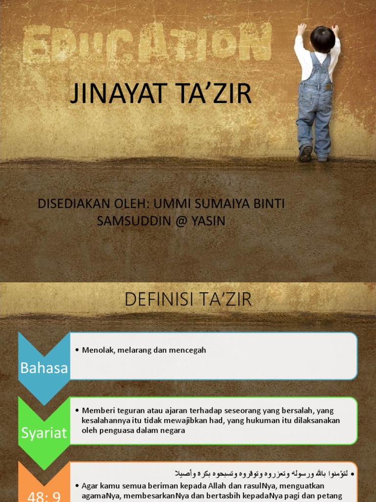 Jenayah Ta'zir | PDF