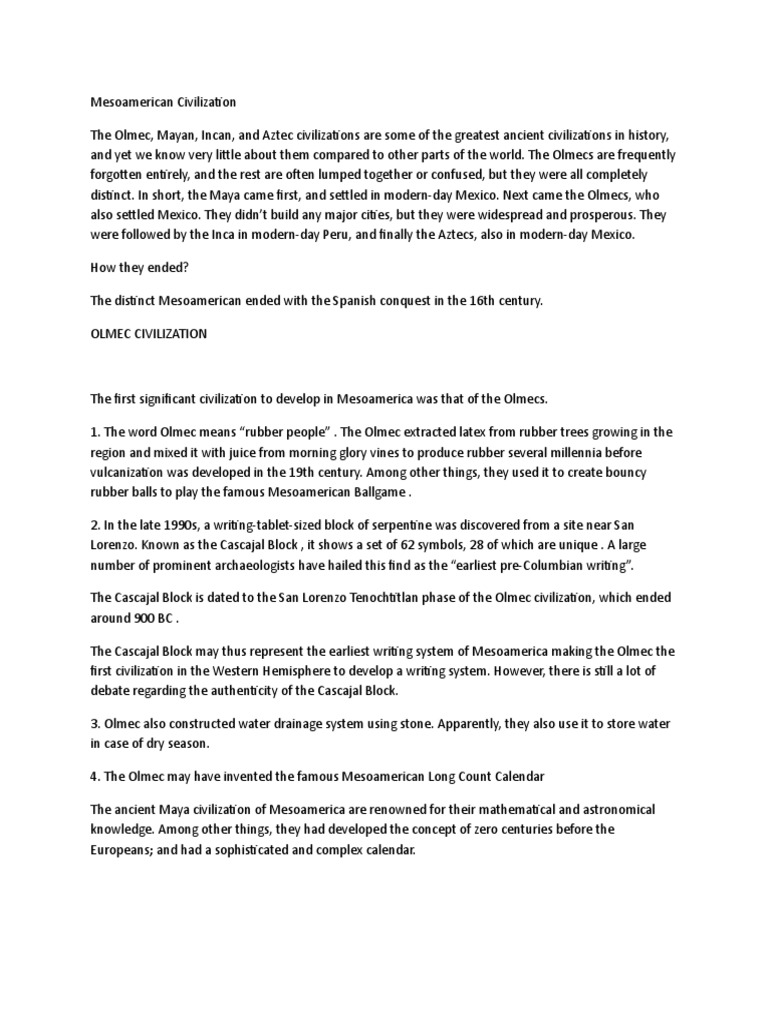 STS Mesoamerican | PDF | Social Science