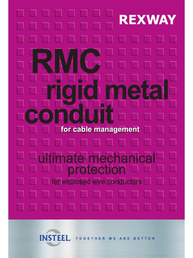 REXWAY Rigid Metal Conduit Overview | PDF