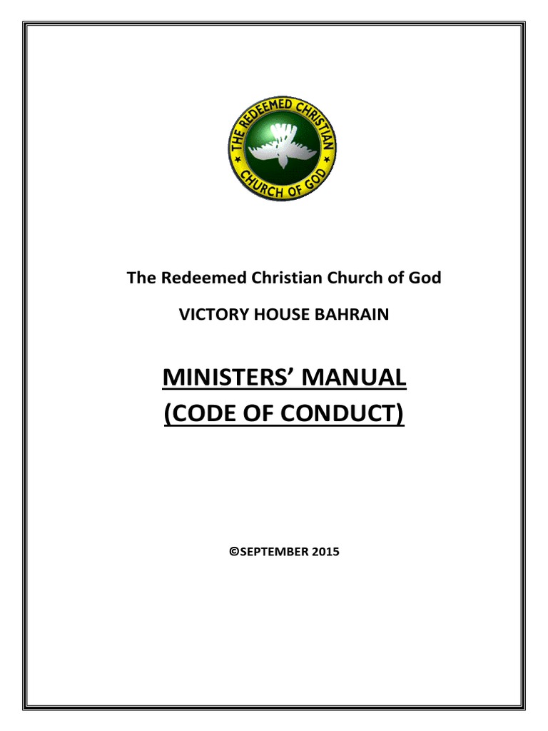 Ministers Manual 2015 | PDF