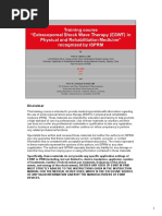 ESWT Indications and Contraindications Guide | PDF | Pathology | Elbow