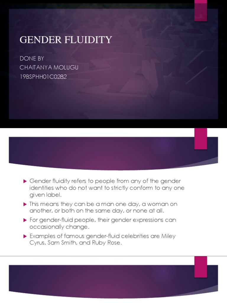 Understanding Gender Fluidity | PDF | Politics | Lifestyle
