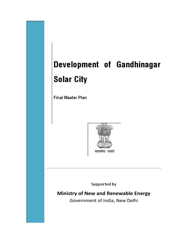 Gandhinagar Solar City Master Plan | PDF