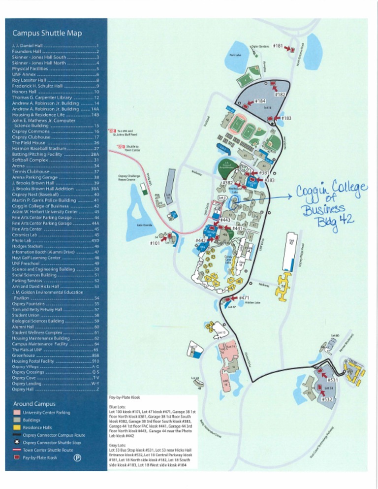 UNF Map | PDF