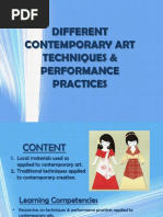 Principles and Elements of Contemporary Arts | PDF | Aesthetics | Paintings