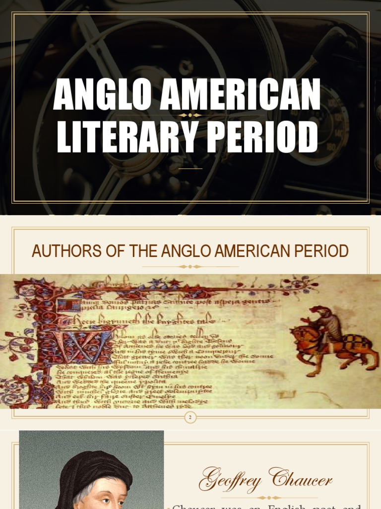 Anglo-American Notable Authors | PDF