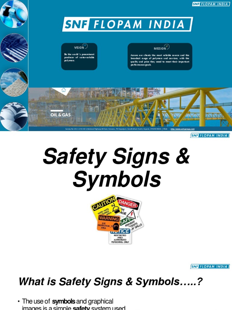 Safety Signs and Symbols | PDF