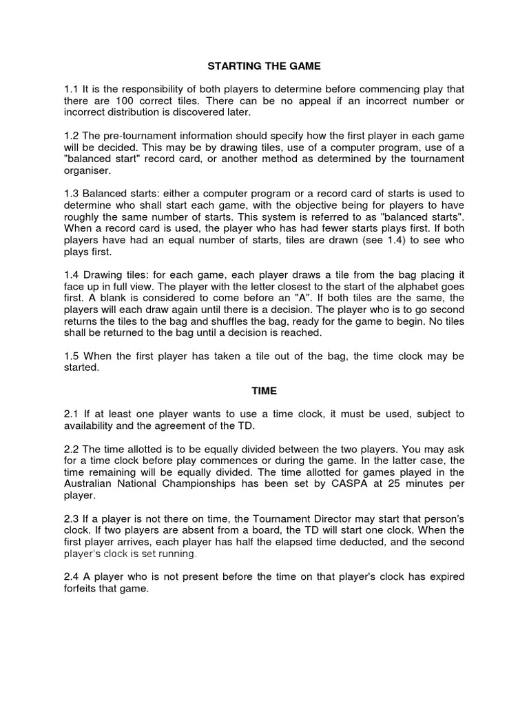 SCRABBLE | PDF | Sports & Recreation | Teaching Methods & Materials