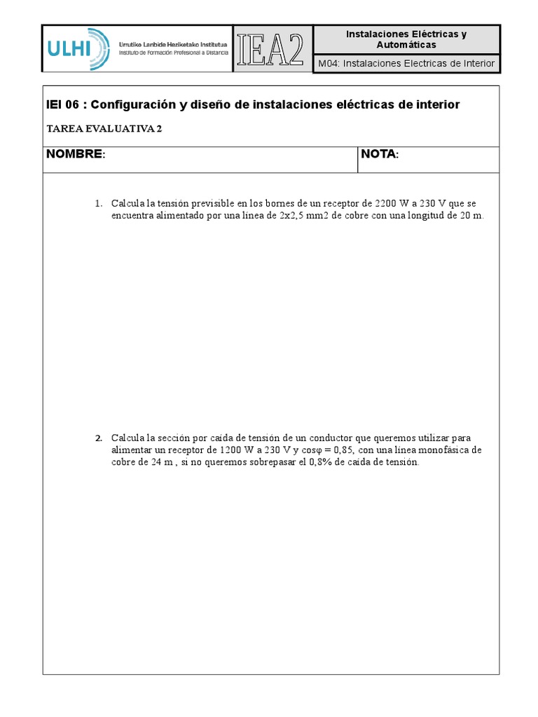 Ficha TE - 2 - IEI06 (2) .Odt | PDF