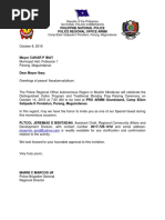 Request Letter To PNP | PDF