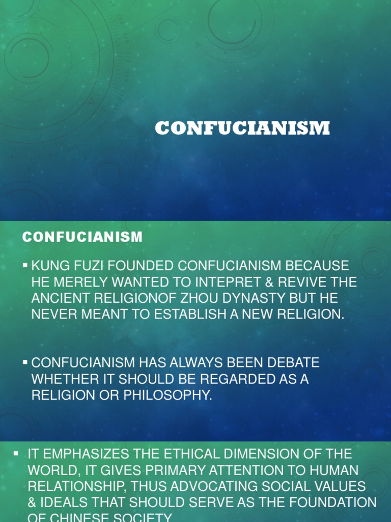 CONFUCIANISM | PDF | Confucianism | Analects