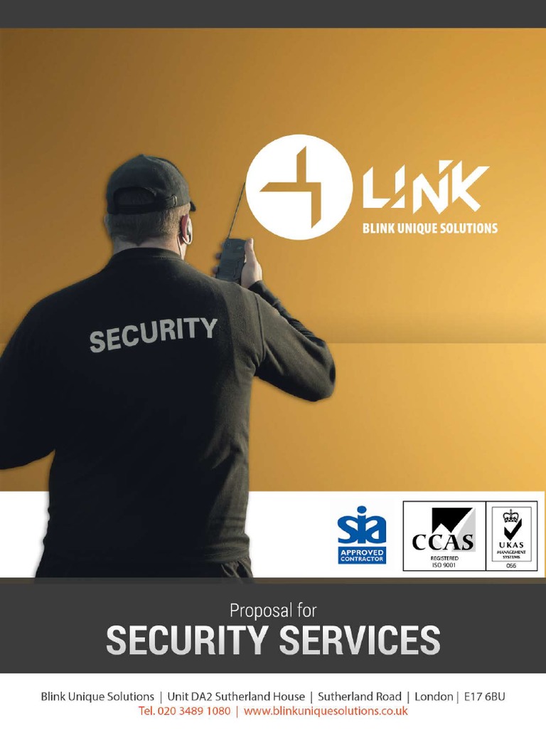 Security Proposal PDF | PDF